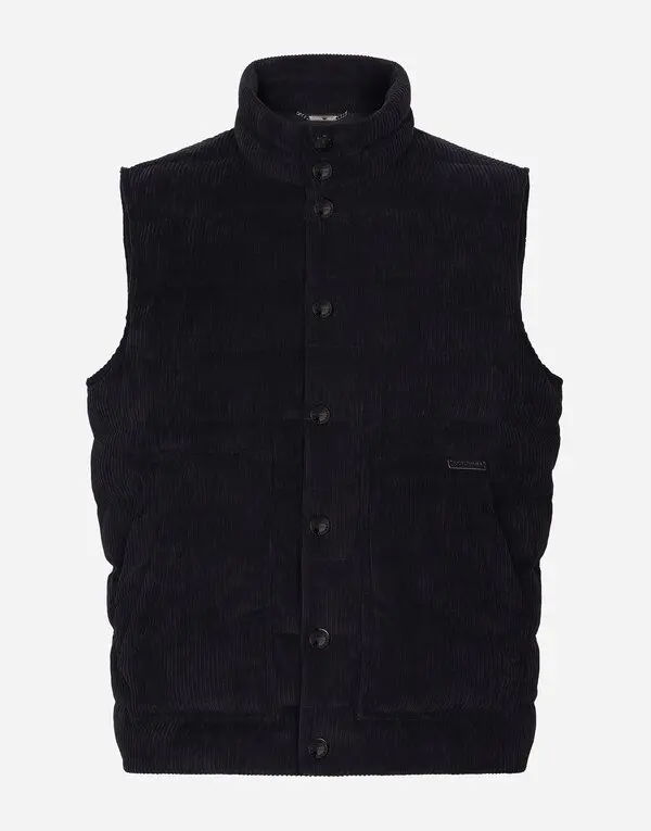 Dolce & Gabbana Padded Lined Vest Coats And Jackets
