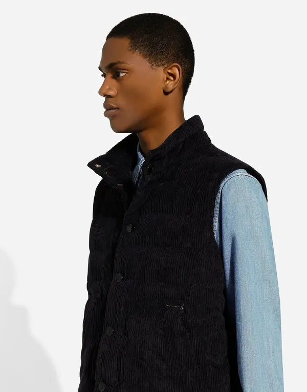 Dolce & Gabbana Padded Lined Vest Coats And Jackets