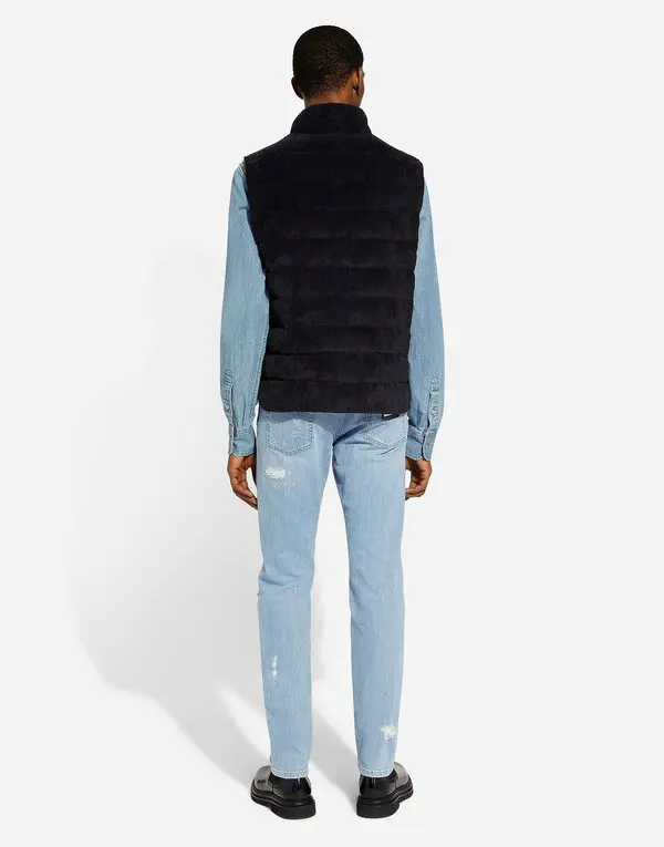 Dolce & Gabbana Padded Lined Vest Coats And Jackets