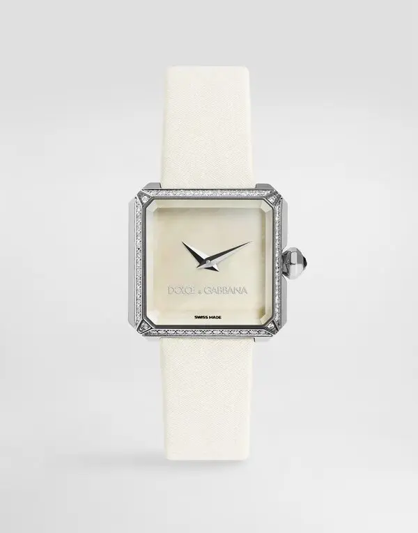 Dolce & Gabbana Sofia Steel Watch With Diamonds Watches - Ivory