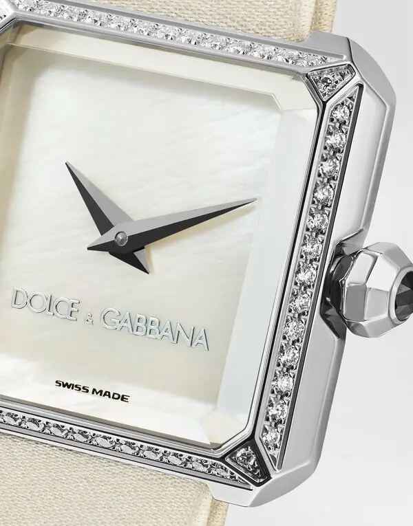 Dolce & Gabbana Sofia Steel Watch With Diamonds Watches - Ivory
