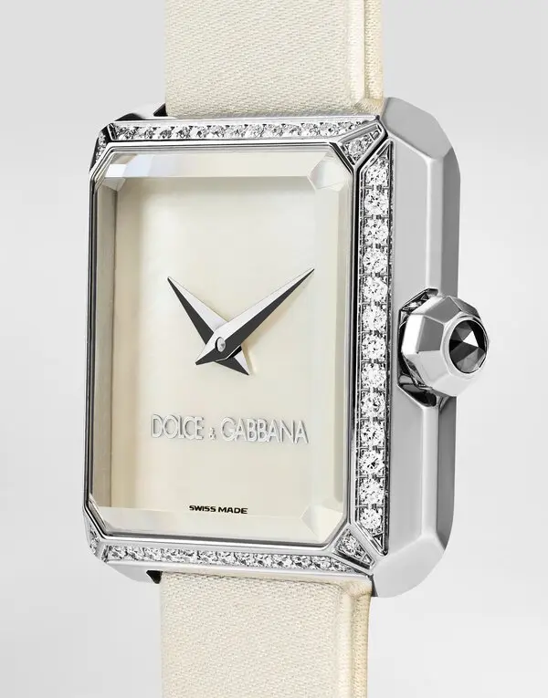 Dolce & Gabbana Sofia Steel Watch With Diamonds Watches - Ivory