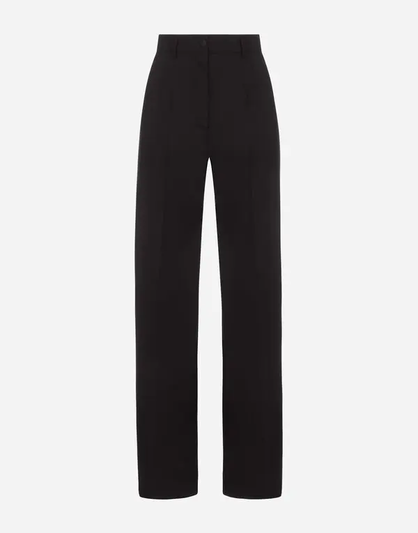 Dolce & Gabbana Flared Woolen Pants Pants And Shorts
