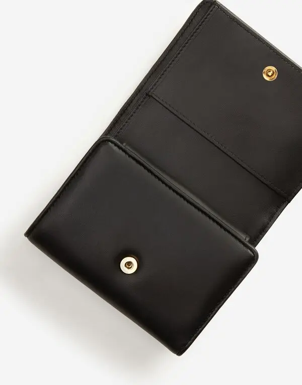 Dolce & Gabbana Small Continental Devotion Wallet Wallets And Small Leather Goods Leather