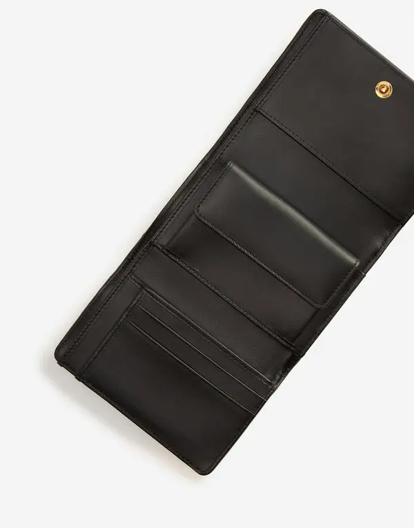Dolce & Gabbana Small Continental Devotion Wallet Wallets And Small Leather Goods Leather