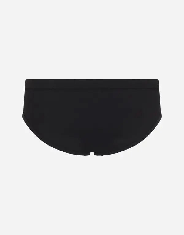 Dolce & Gabbana Swim Briefs With Label