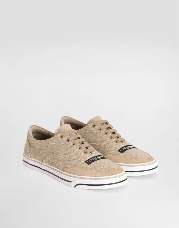 Dolce & Gabbana Dg Sailing Linen Sneakers Sneakers
