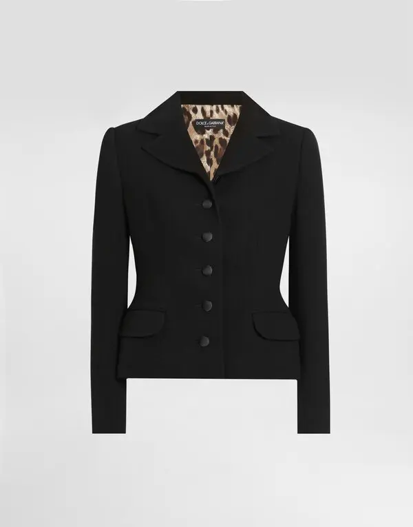 Dolce & Gabbana Wool Single-breasted Jacket Blazers