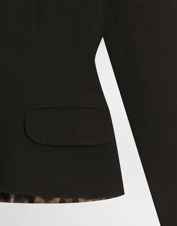 Dolce & Gabbana Wool Single-breasted Jacket Blazers