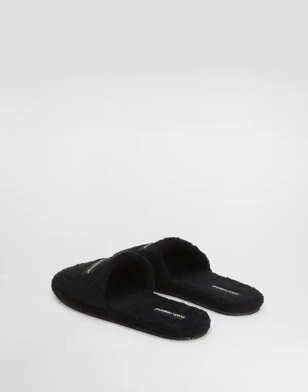 Dolce & Gabbana Dg Hotel Terry Slippers