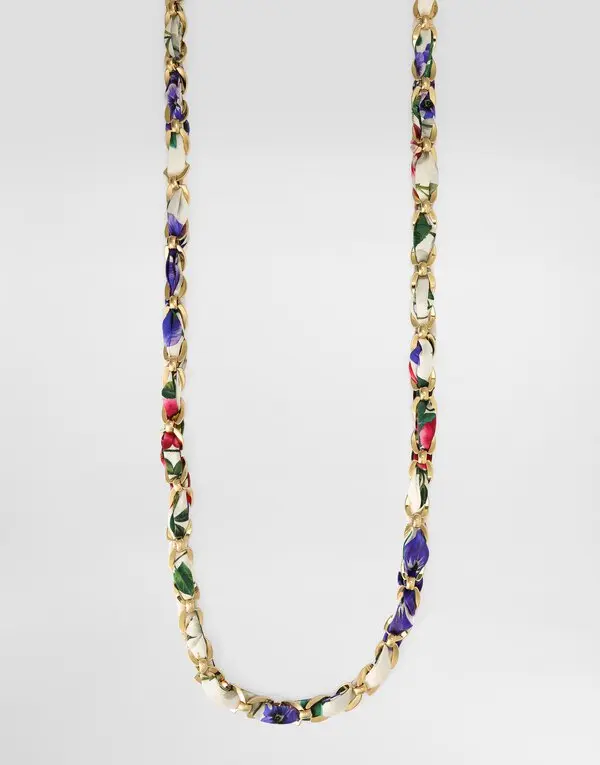 Dolce & Gabbana Bejeweled Chain Strap