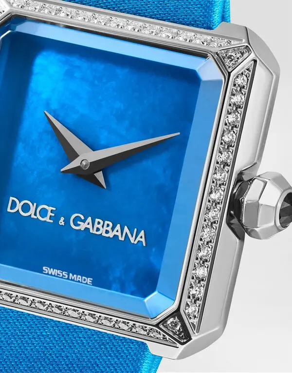 Dolce & Gabbana Sofia Steel Watch With Diamonds