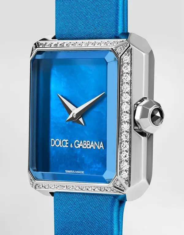 Dolce & Gabbana Sofia Steel Watch With Diamonds