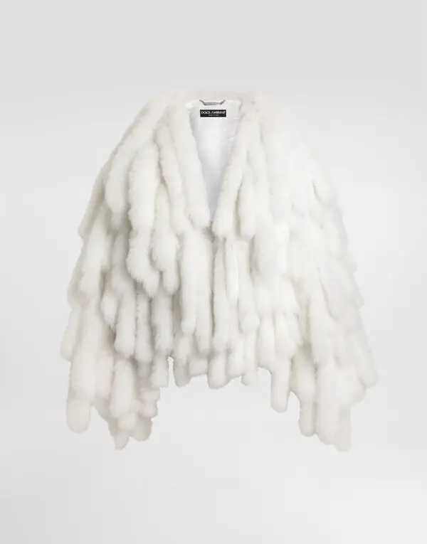 Dolce & Gabbana Alpaca Coat Coats And Jackets