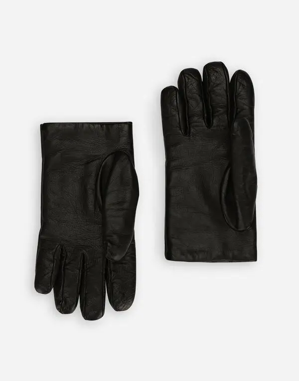 Dolce & Gabbana Nappa Leather Gloves Leather