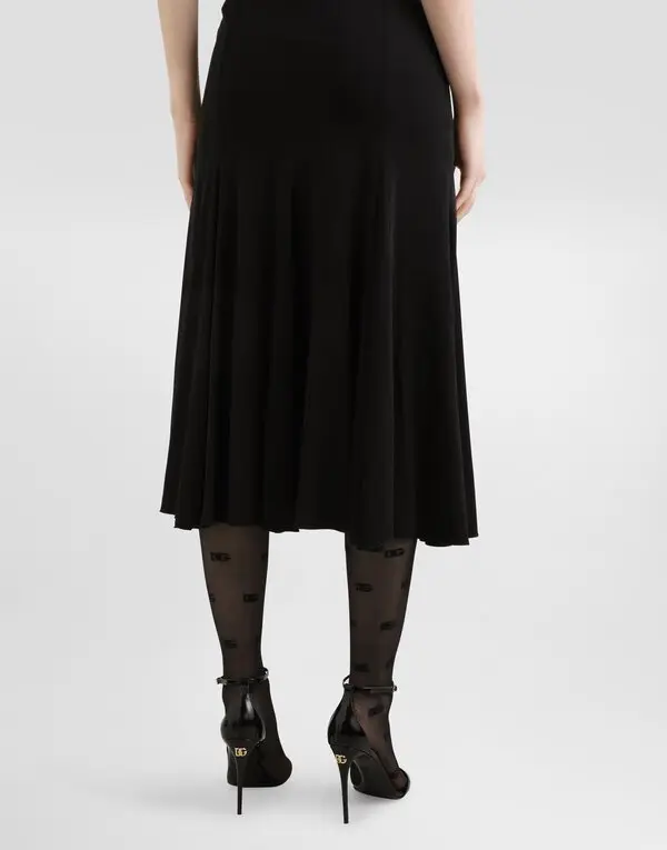 Dolce & Gabbana Organza Godet Dress