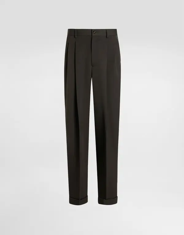 Dolce & Gabbana Pantalone Pants And Shorts Multi-colored Wool