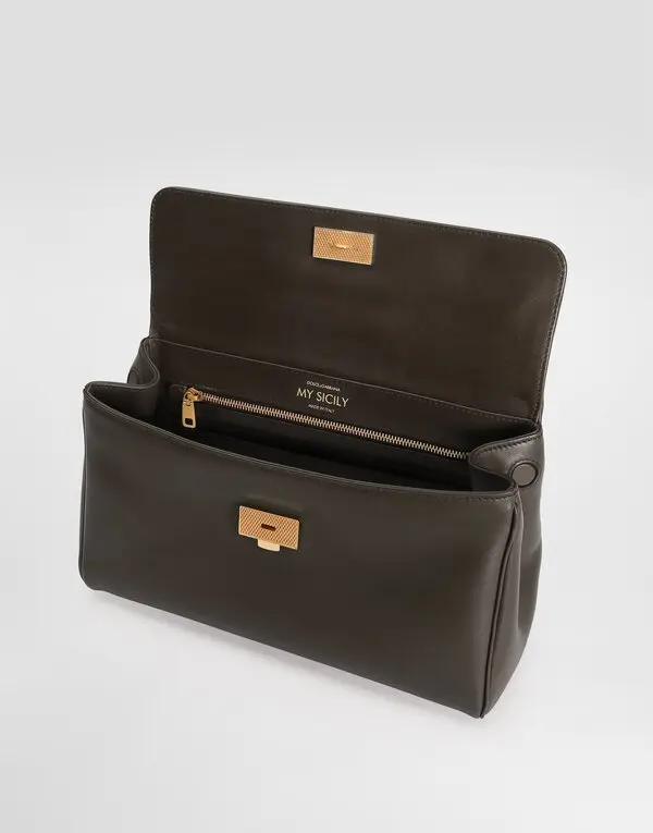 Dolce & Gabbana Medium My Sicily Handbag - Brown