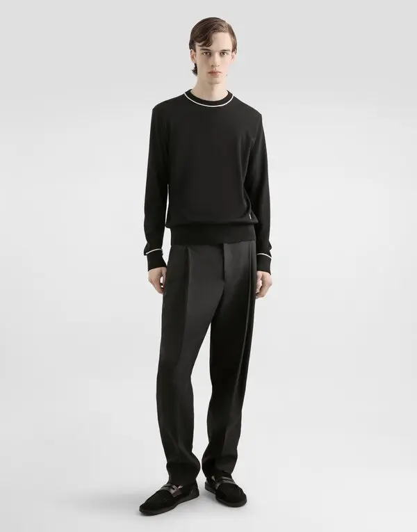 Dolce & Gabbana Crewneck Wool Pullover