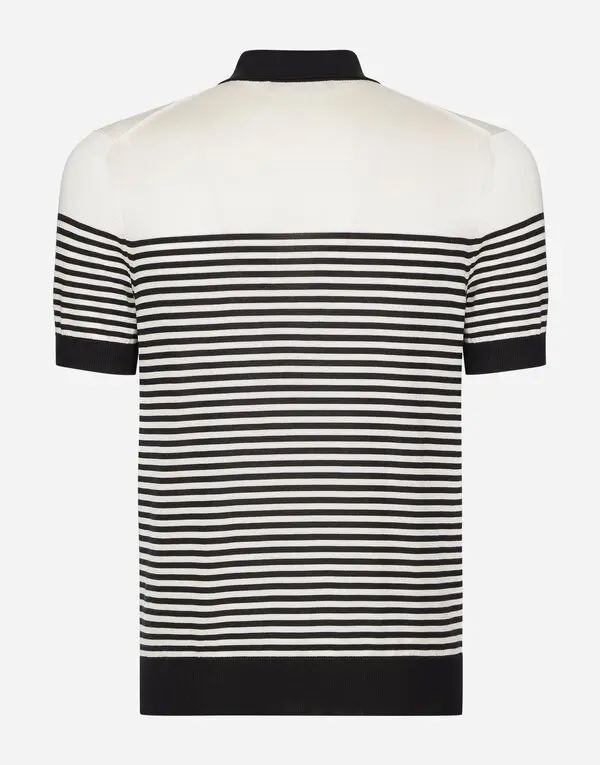 Dolce & Gabbana Polo Manica Corta Sweaters And Cardigans