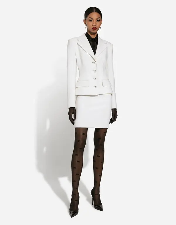 Dolce & Gabbana Single-breasted Woolen Jacket Blazers