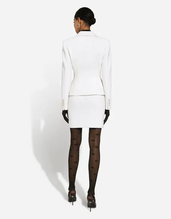 Dolce & Gabbana Single-breasted Woolen Jacket Blazers