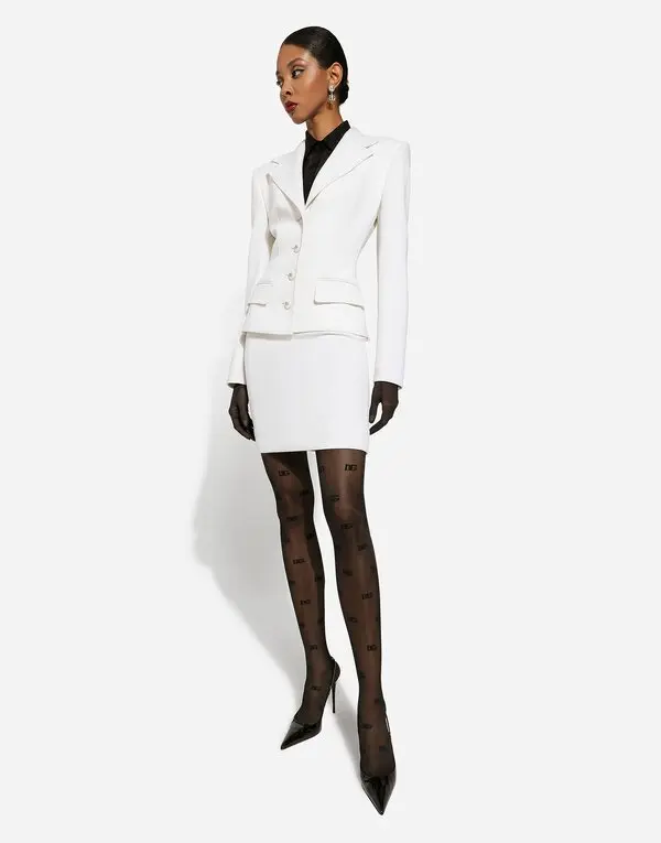 Dolce & Gabbana Single-breasted Woolen Jacket Blazers
