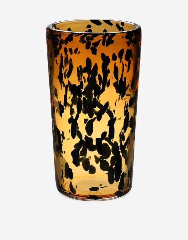 Dolce & Gabbana Cylindrical Murano Glass Vase Large Vases