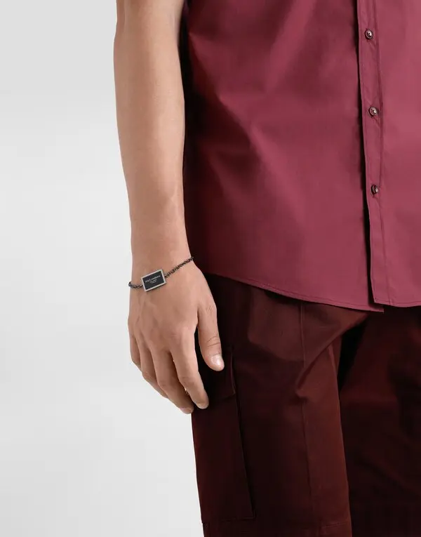 Dolce & Gabbana Metal Bracelet With Logo Bijoux Metal