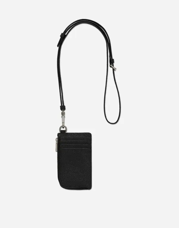 Dolce & Gabbana Calfskin Card Holder Wallets And Small Leather Goods Leather