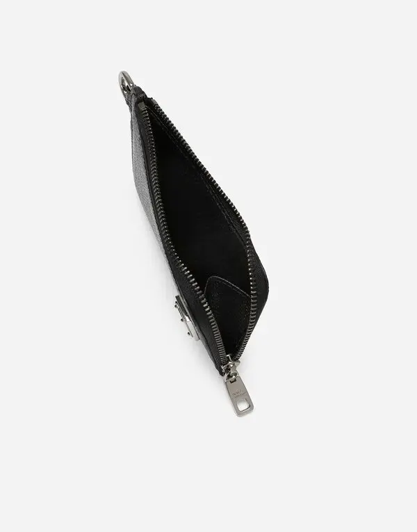 Dolce & Gabbana Calfskin Card Holder Wallets And Small Leather Goods Leather