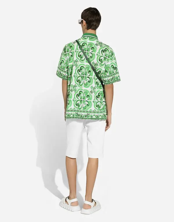 Dolce & Gabbana Tailored Cotton Pants - White