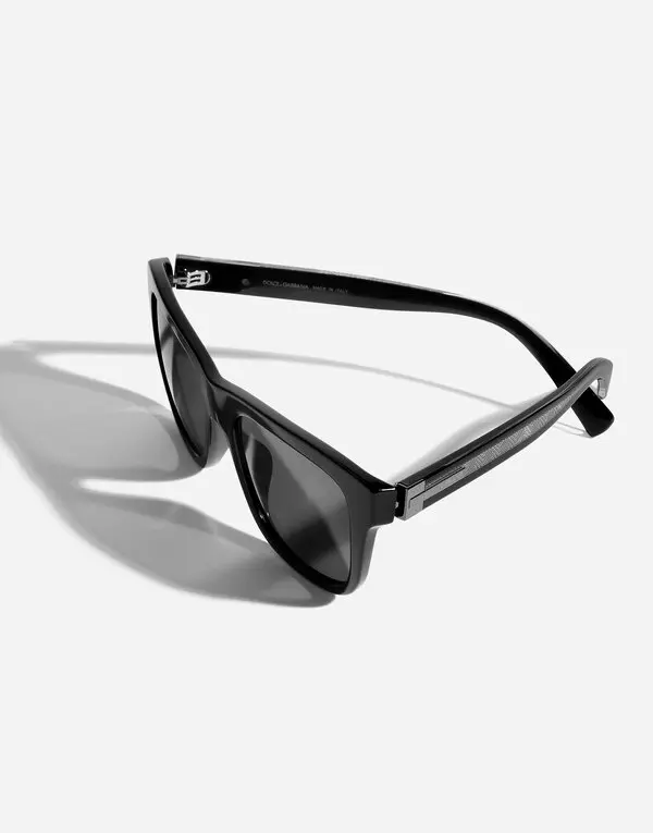Dolce & Gabbana Divo Sunglasses New Arrivals Acetate - Black