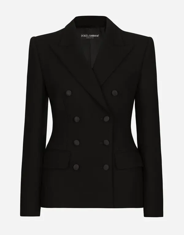 Dolce & Gabbana Giacca Blazers Wool - Black