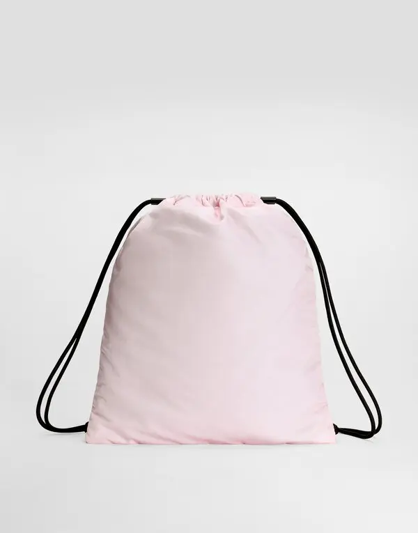 Dolce & Gabbana Nylon Backpack With Printed Logo Collection