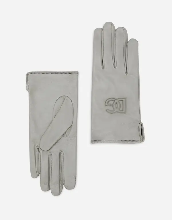 Dolce & Gabbana Guanto Corto Hats And Gloves Leather - White