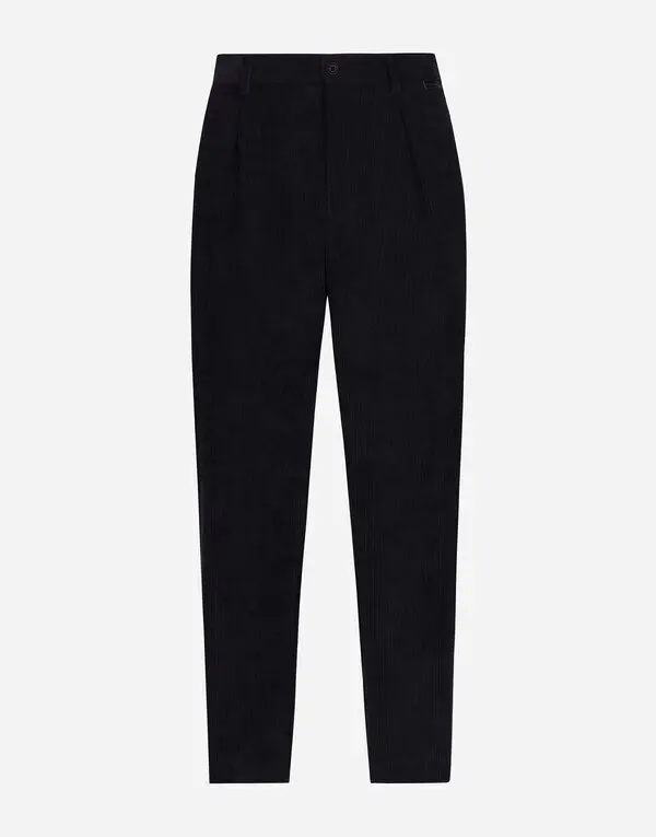 Dolce & Gabbana Corduroy Pants Pants And Shorts - Black