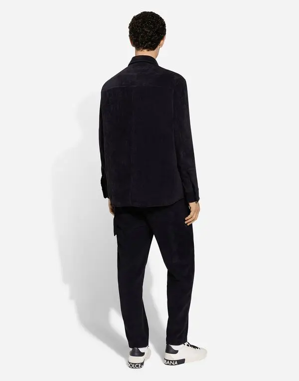 Dolce & Gabbana Corduroy Pleated Pants