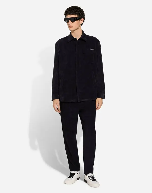 Dolce & Gabbana Corduroy Pleated Pants