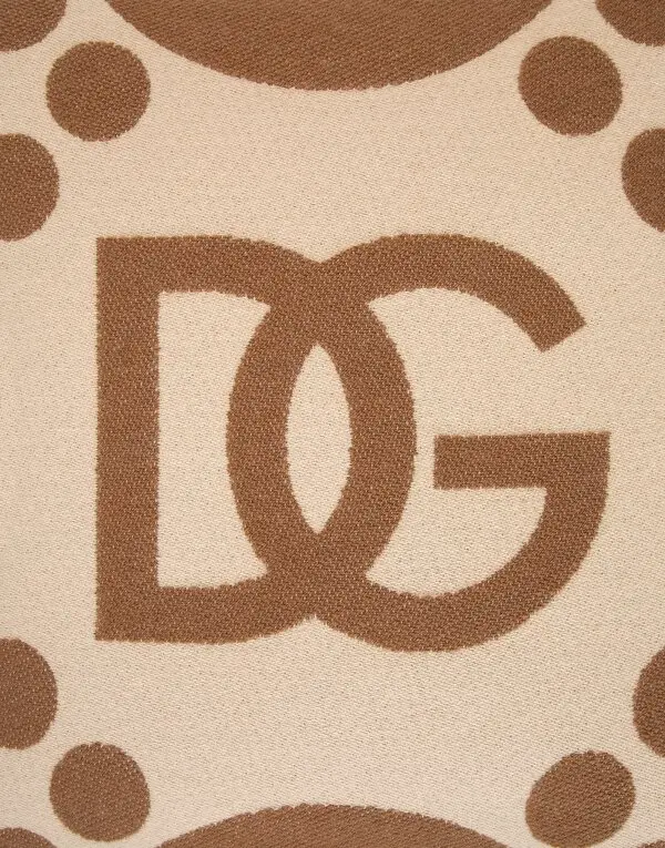 Dolce & Gabbana Wool Jacquard Cushion Medium Small Cushions