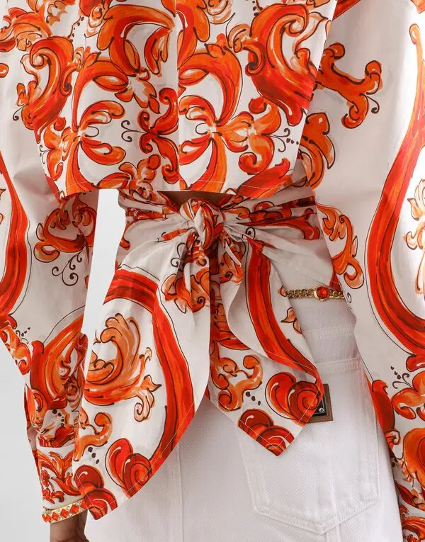 Dolce & Gabbana Camicia Shirts And Tops Multi-colored