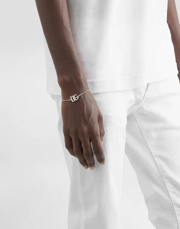 Dolce & Gabbana Link Bracelet With Dg-logo Bijoux Metal