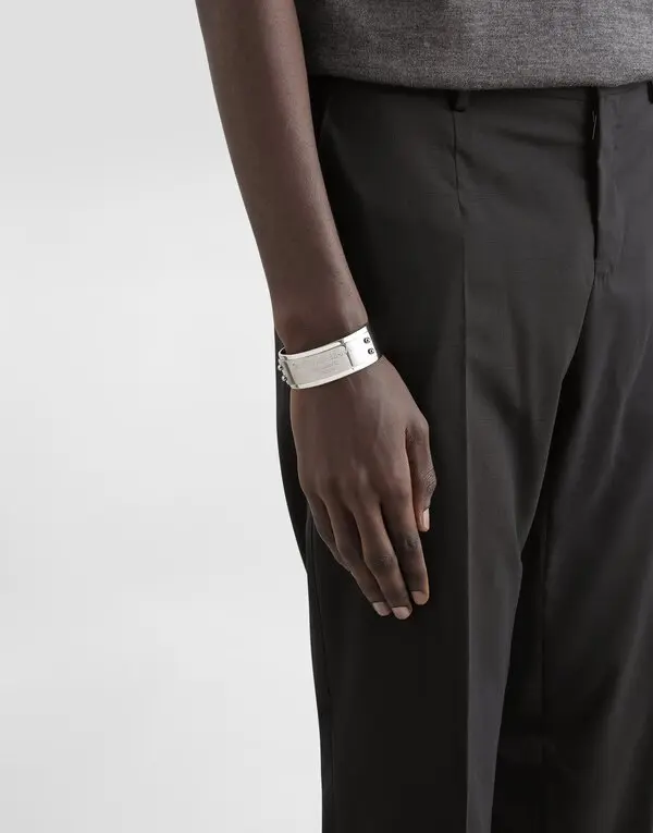Dolce & Gabbana Rigid Bracelet With Logo Bijoux Metal