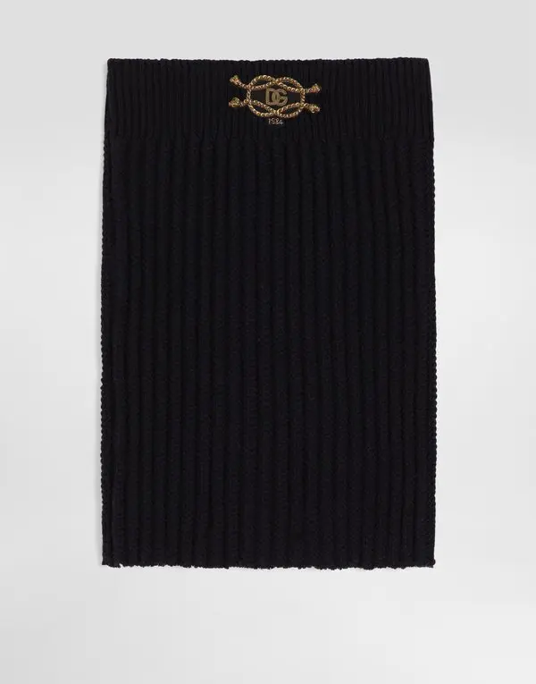 Dolce & Gabbana Knitted Neck Warmer - Blue