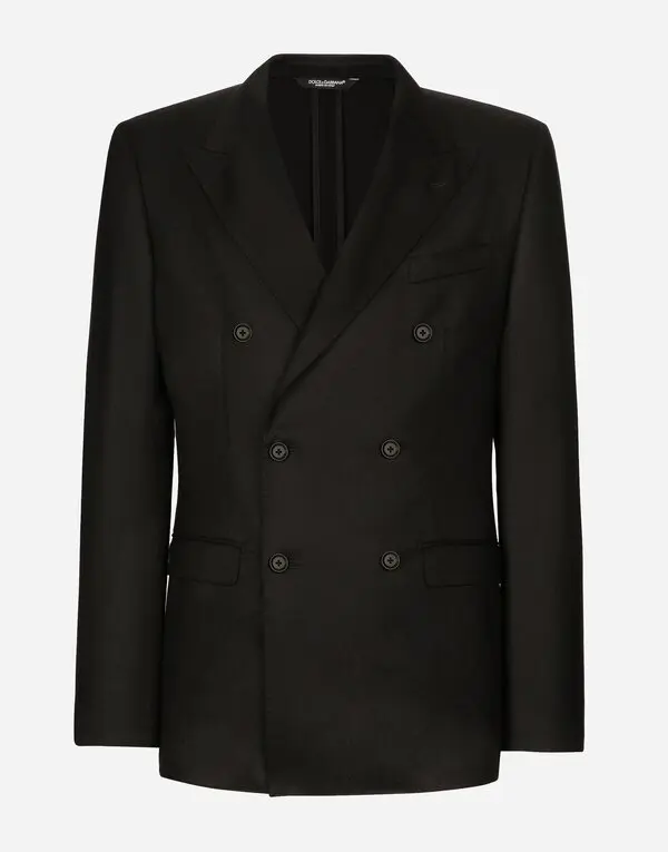 Dolce & Gabbana Double-breasted Wool Taormina-fit Jacket Suits And Blazers