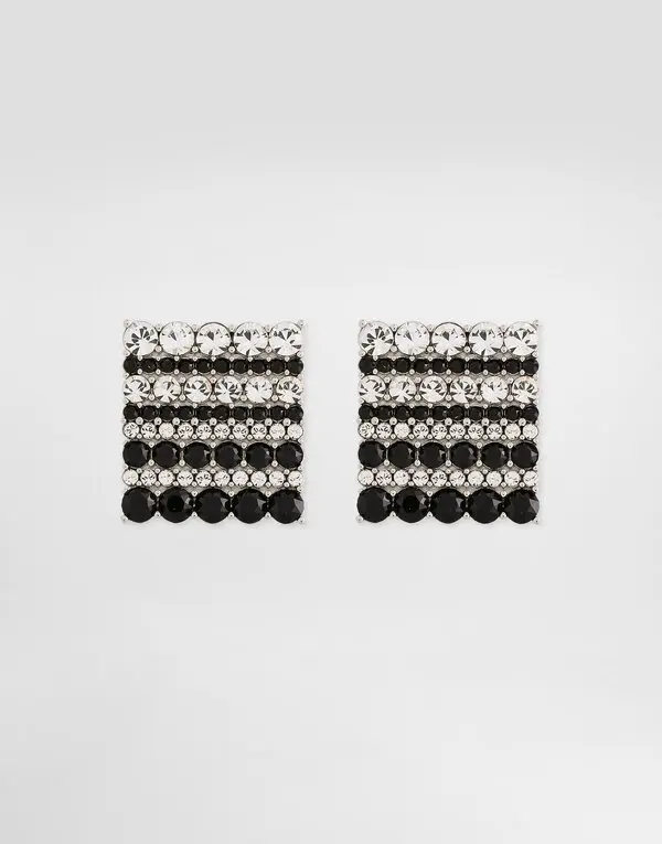 Dolce & Gabbana Enameled Cufflinks With Logo Bijoux Metal
