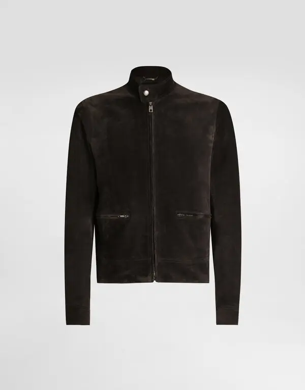 Dolce & Gabbana Calfskin Jacket Coats And Jackets