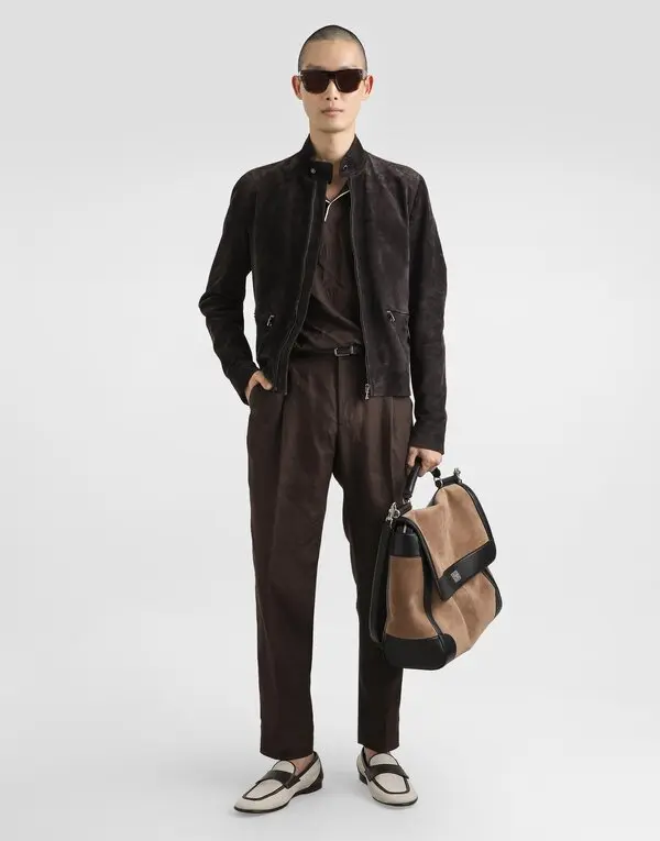Dolce & Gabbana Calfskin Jacket Coats And Jackets