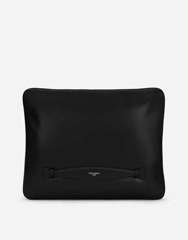 Dolce & Gabbana Nappa Leather Handbag Briefcase And Clutches Leather