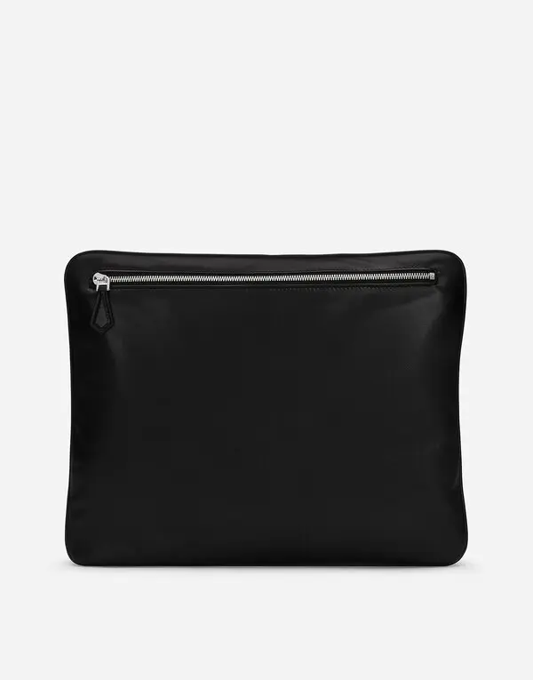Dolce & Gabbana Nappa Leather Handbag Briefcase And Clutches Leather